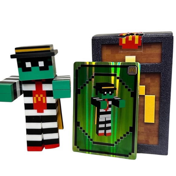 Toys | Mcdonalds Minecraft Movie Zombie Hamburglar Figure Happy Meal ...